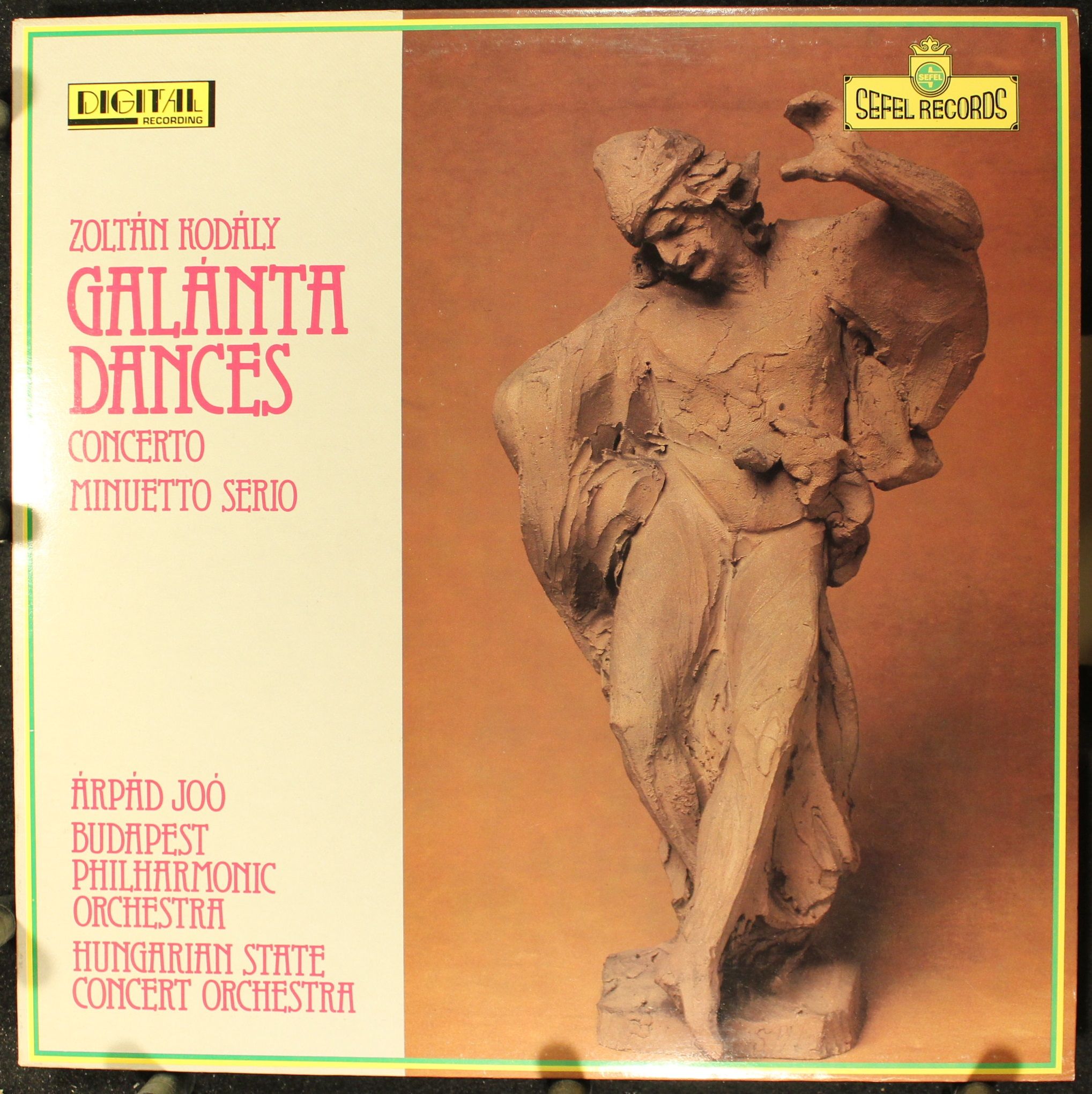 Sefel Records SEFD 5013 - Zoltán Kodály, Arpad Joo - Galánta Dan ...